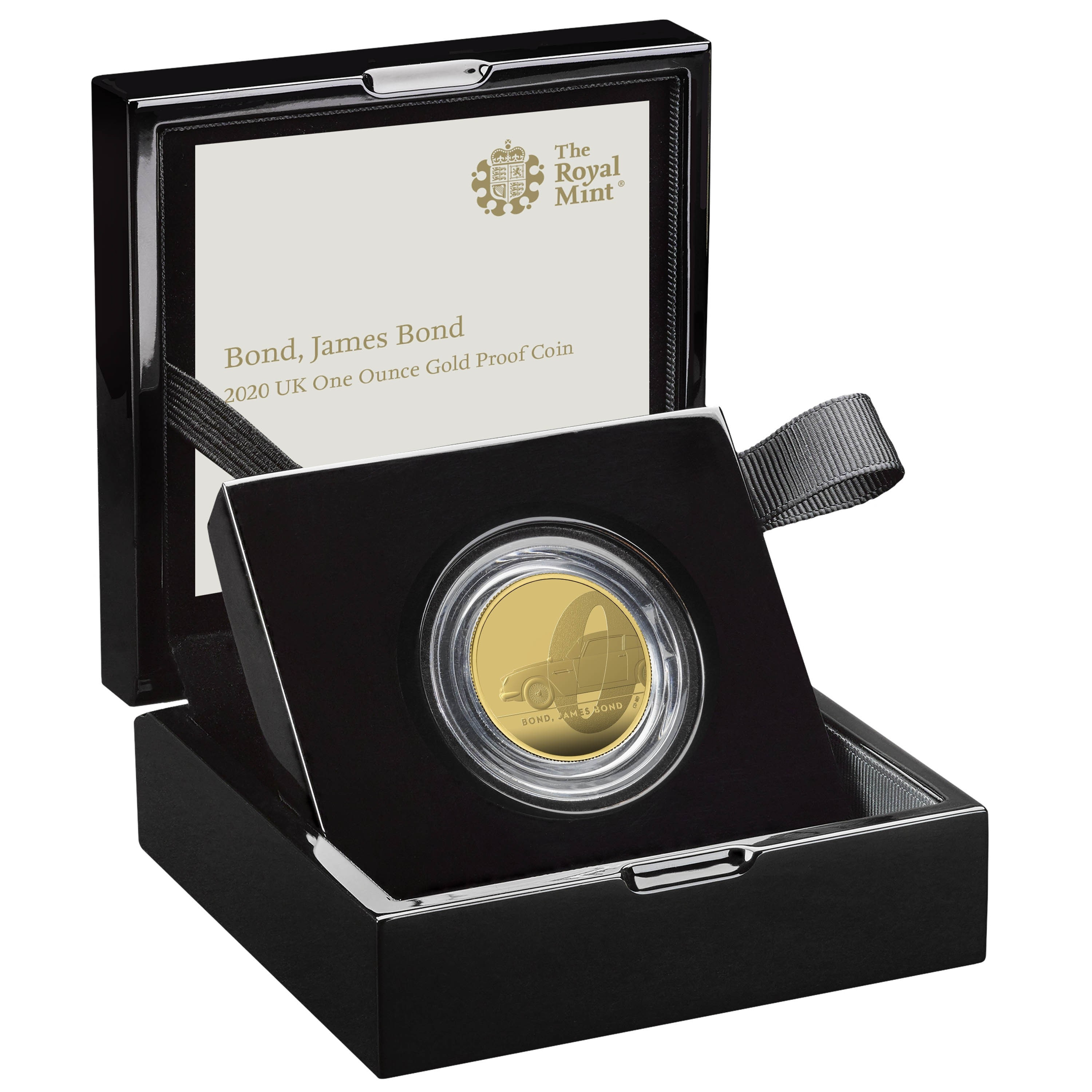 Großbritannien 2020 JAMES BOND 007 - Aston Martin Gold 1 oz PP