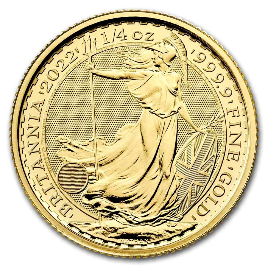 Britannia 2022 Gold 1/4 oz UK Großbritannien Wert Preis