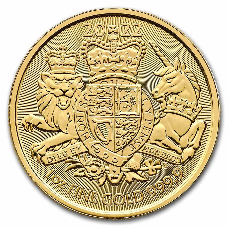 Gro britannien 2022 ROYAL ARMS Gold 1 Oz Wert Preis Gro britannien 2022 ROYAL ARMS Gold 1 Oz Wert Preis