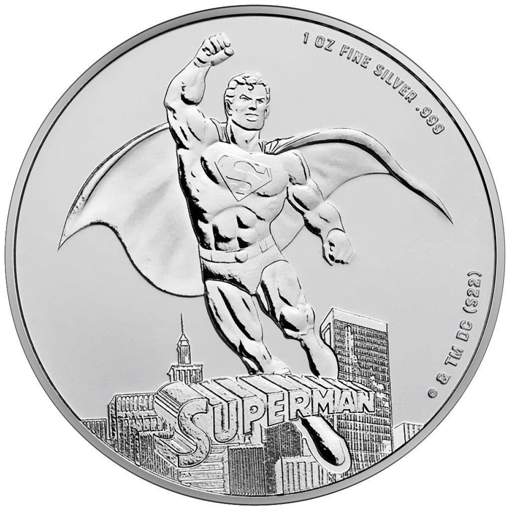 Samoa 2023 SUPERMAN DC Comics Silber 1 oz