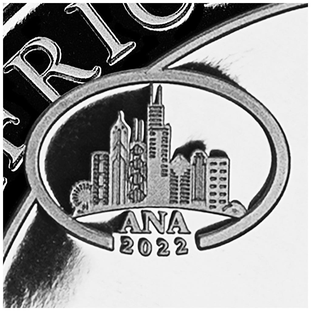 Somalia 2022 Elefant 1 oz Silber Privy ANA Chicago Preis Wert