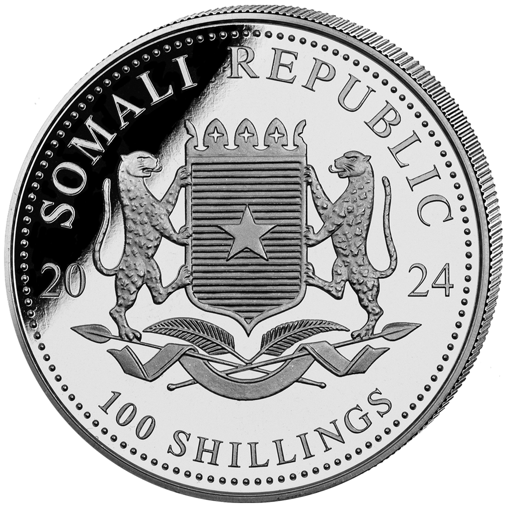 Somalia 2024 Leopard 1 oz Silber Preis Wert